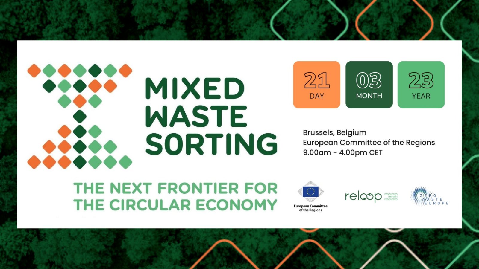 Conference on Mixed Waste Sorting - Reloop Platform