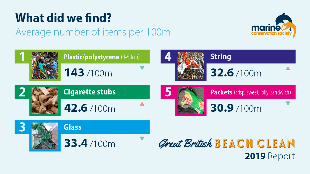 2019 British Beach Clean Results Now Available - Reloop Platform