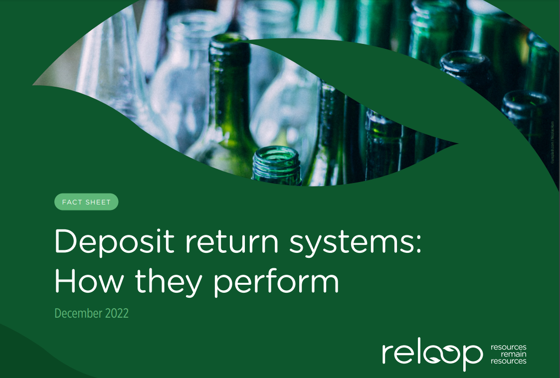 New Reloop fact sheet summarises latest beverage container return rates ...