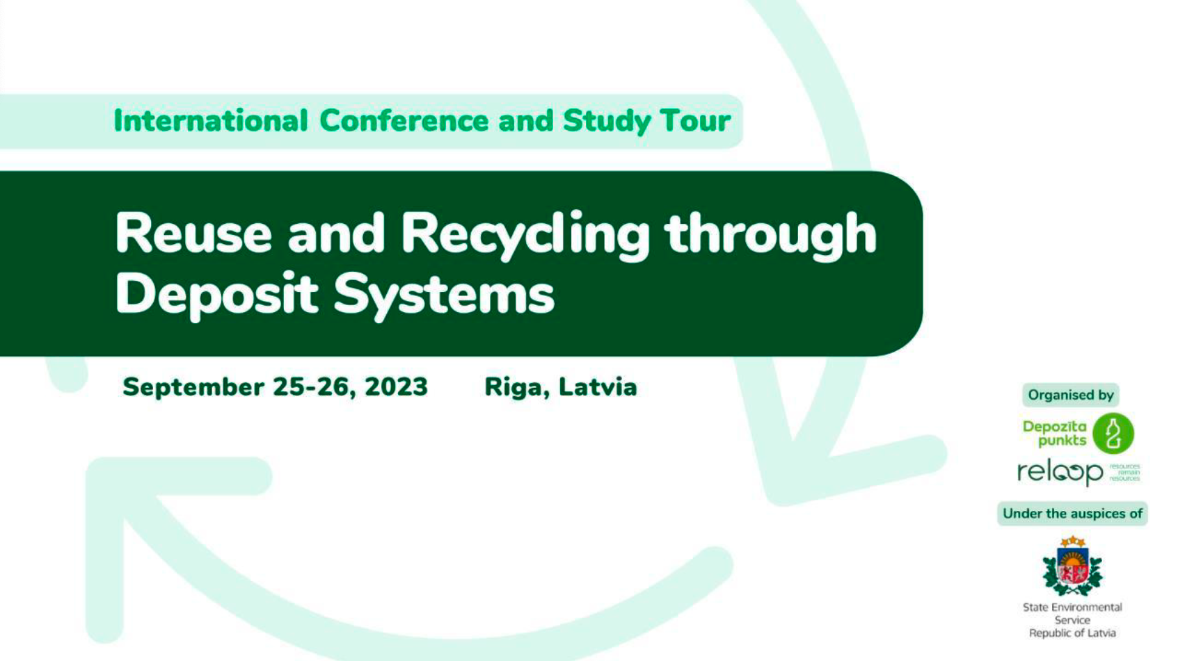 Reuse and Recycling through Deposit Systems - Reloop Platform