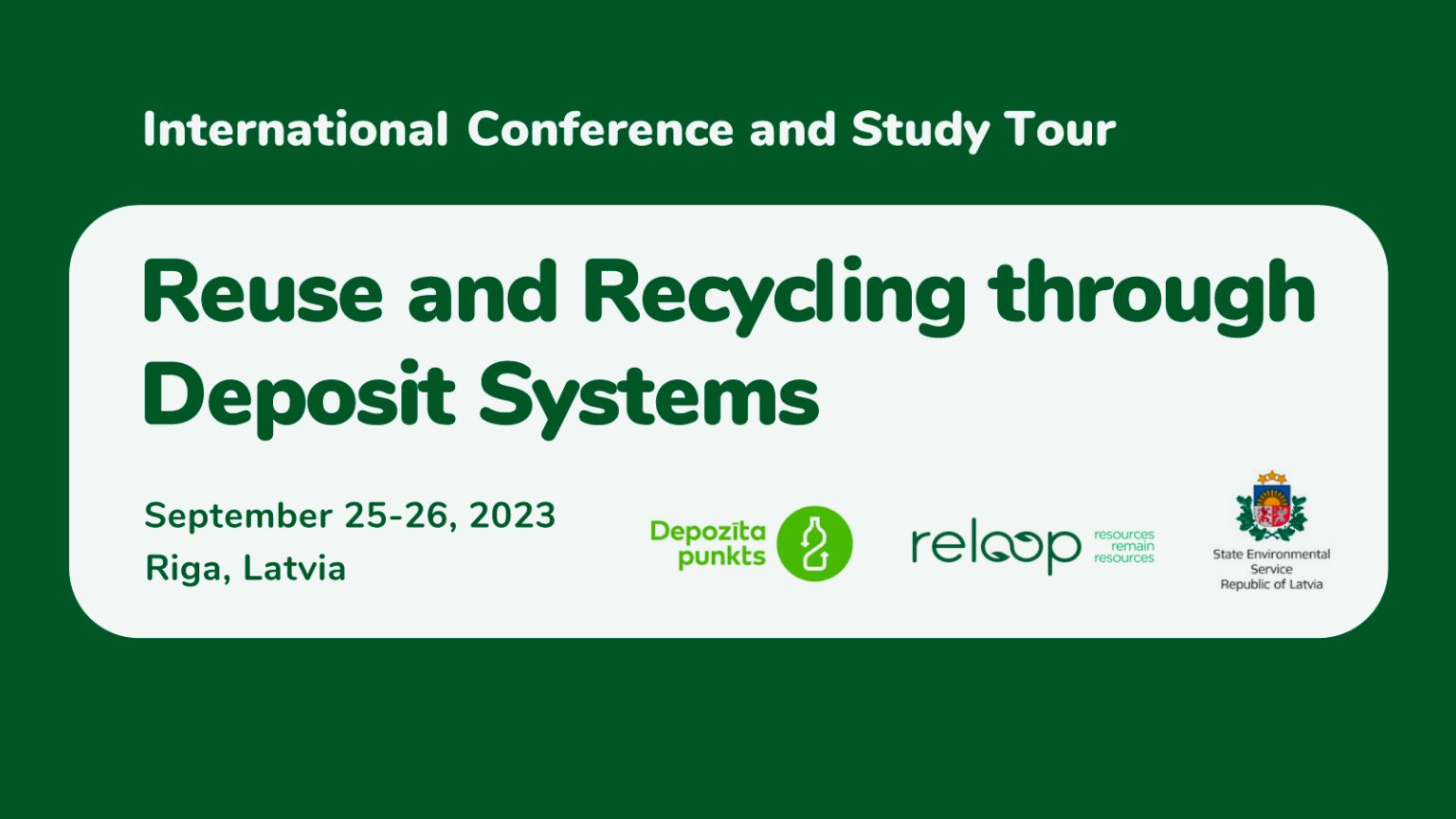 Reuse and Recycling through Deposit Systems - Reloop Platform