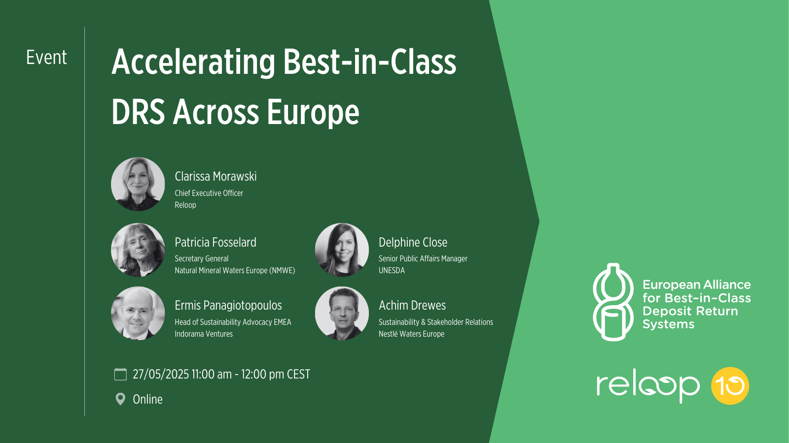 Accelerating Best-in-Class DRS Across Europe - Reloop Platform