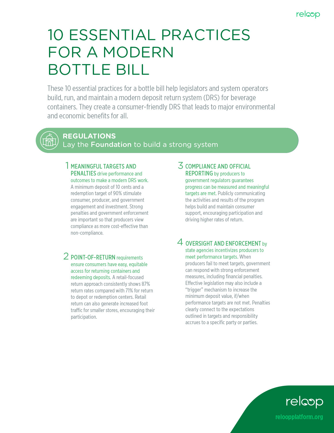 10 essential practices for a modern Bottle Bill - Reloop Platform